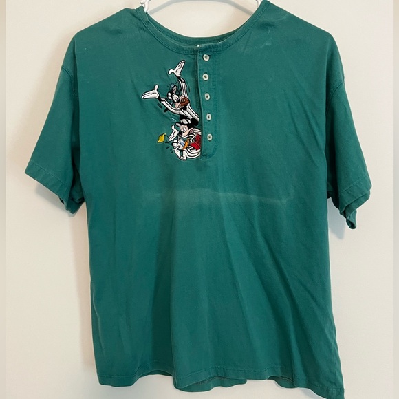 Disney | Tops | Vintage The Disney Store Size Large Henley Shirt ...